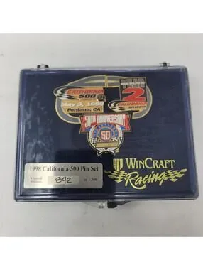 Other | 1998 California 50 Nascar Fontana Speedway Wincraft Racing Pin ...